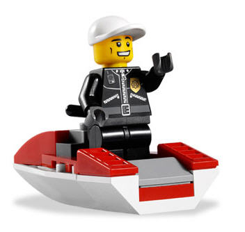 LEGO City 7287 Polizeiboot