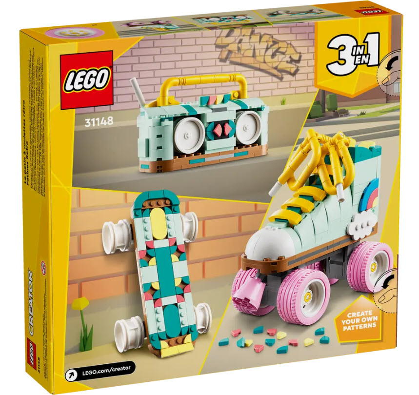 LEGO Creator 31148 Rollschuh