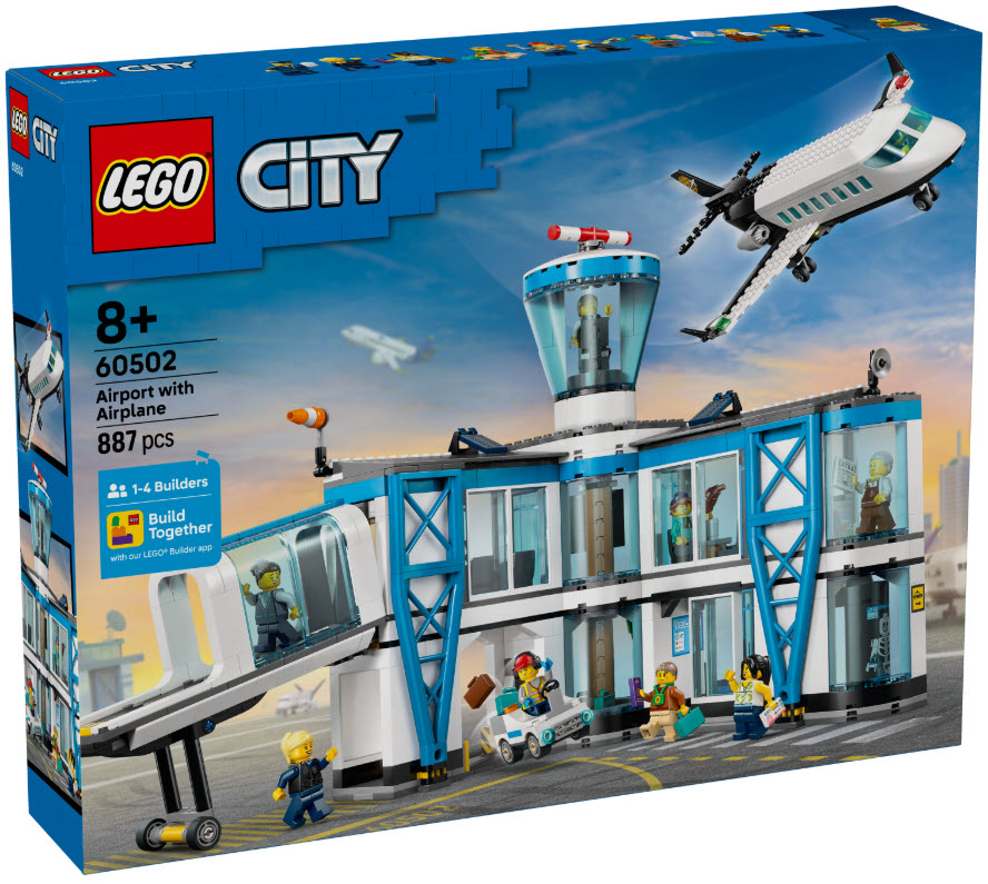 LEGO City 60502 Flughafen mit Flugzeug