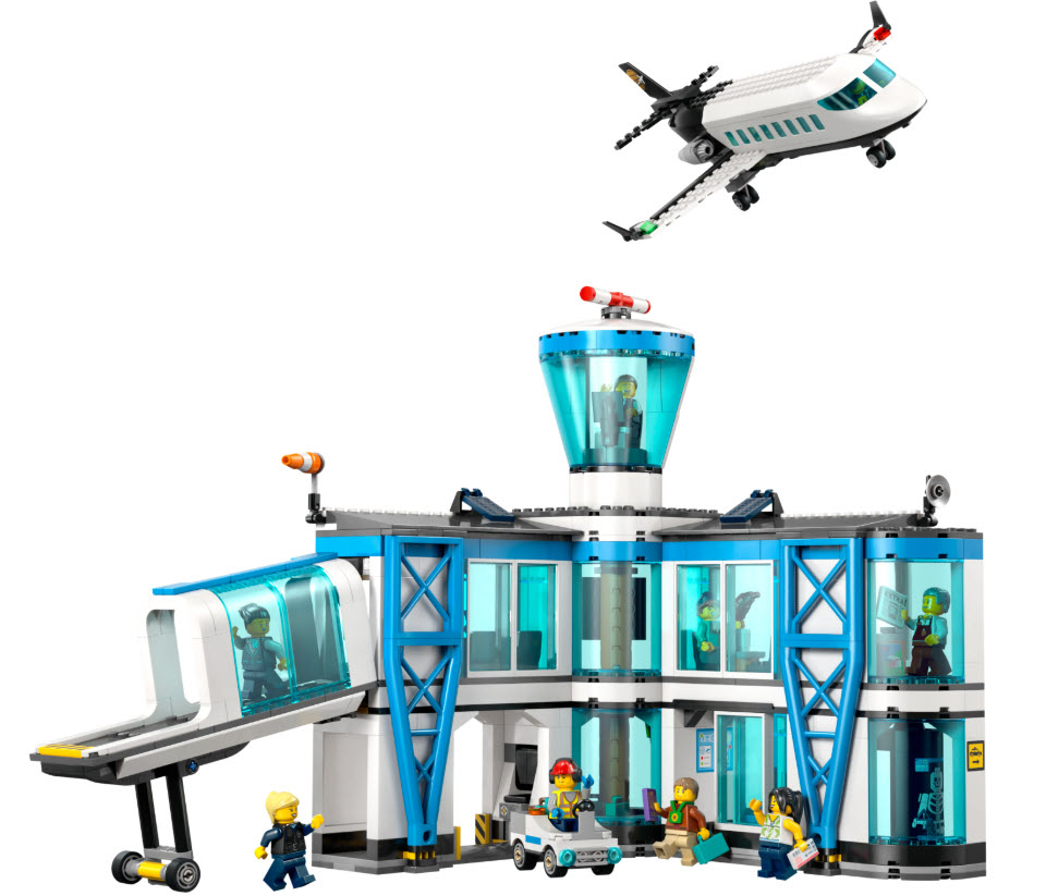 LEGO City 60502 Flughafen mit Flugzeug