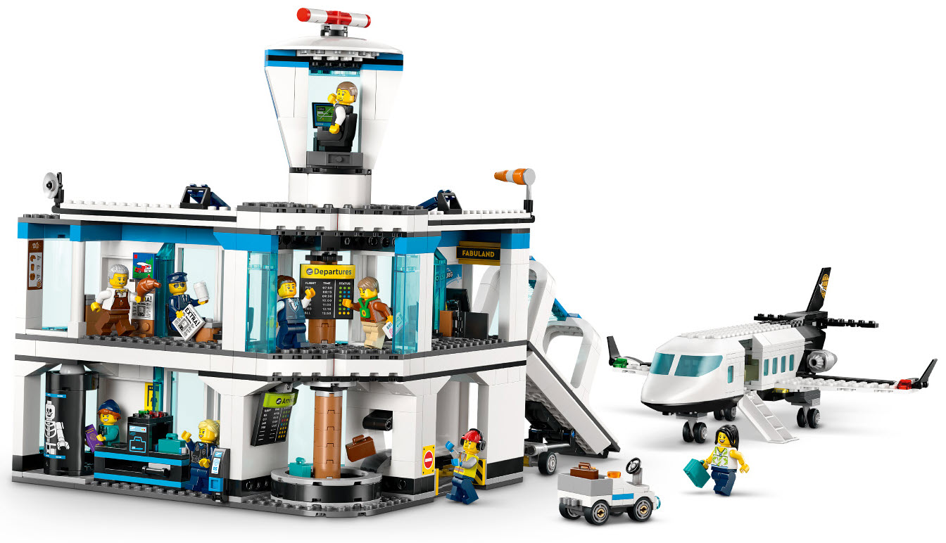 LEGO City 60502 Flughafen mit Flugzeug