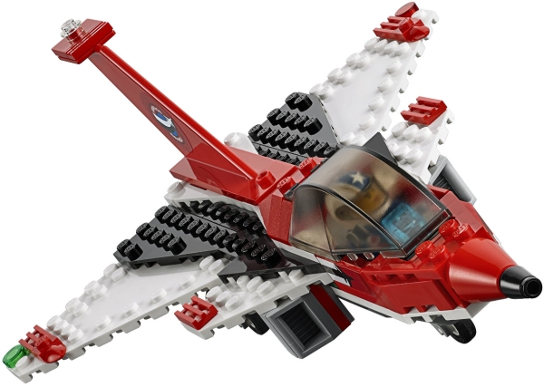 LEGO Split-Sets S613 Düsenjet mit Pilotin